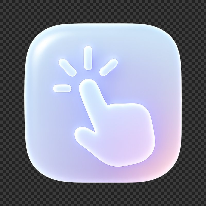Hand Clicking Click Icon Images | Free Photos, PNG Stickers, Wallpapers ...