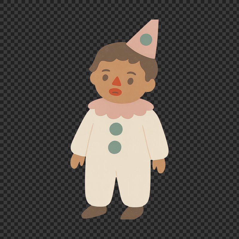 Cute+clown+costume PNG Images | Free Photos, PNG Stickers, Wallpapers ...