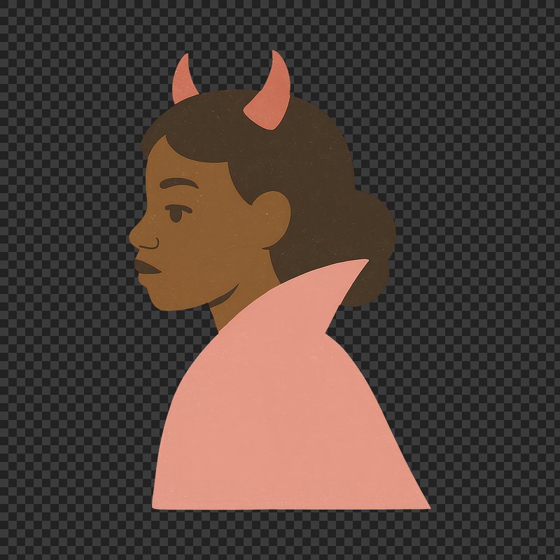 Characters Profile PNG Black Images | Free Photos, PNG Stickers ...