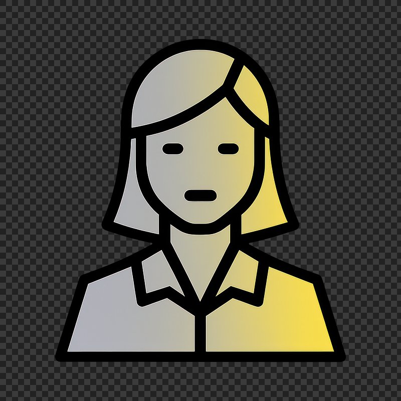 Girls Black Icons PNG Images | Free Photos, PNG Stickers, Wallpapers ...