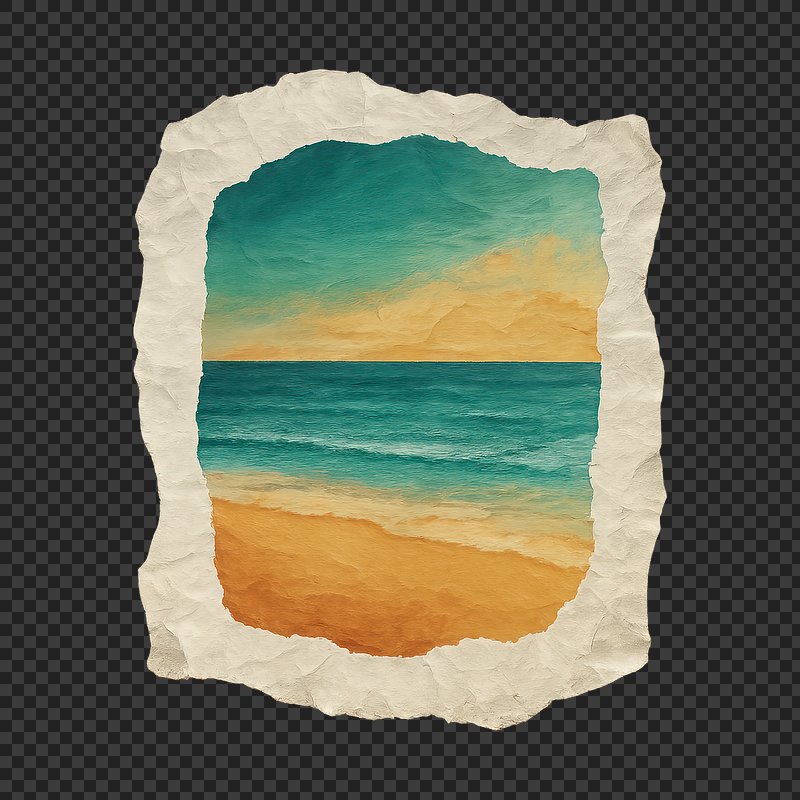 Coastal Vintage Art Sunset PNG Images | Free Photos, PNG Stickers ...