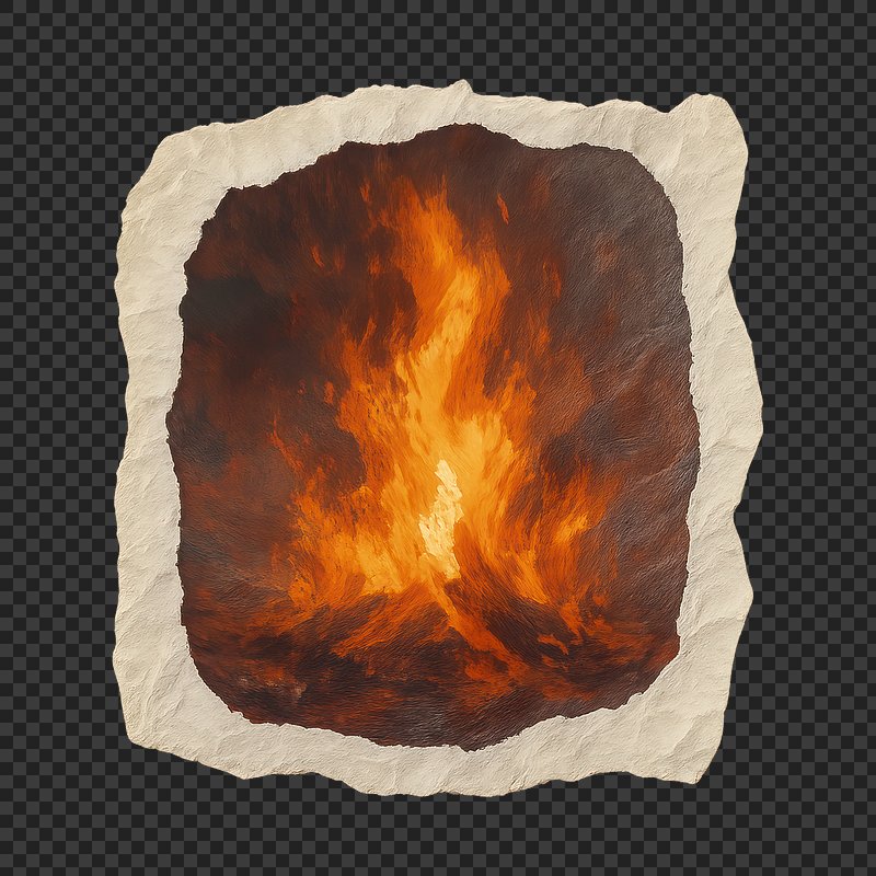 Burned Fire Transparent Shadow Paper Images | Free Photos, PNG Stickers ...