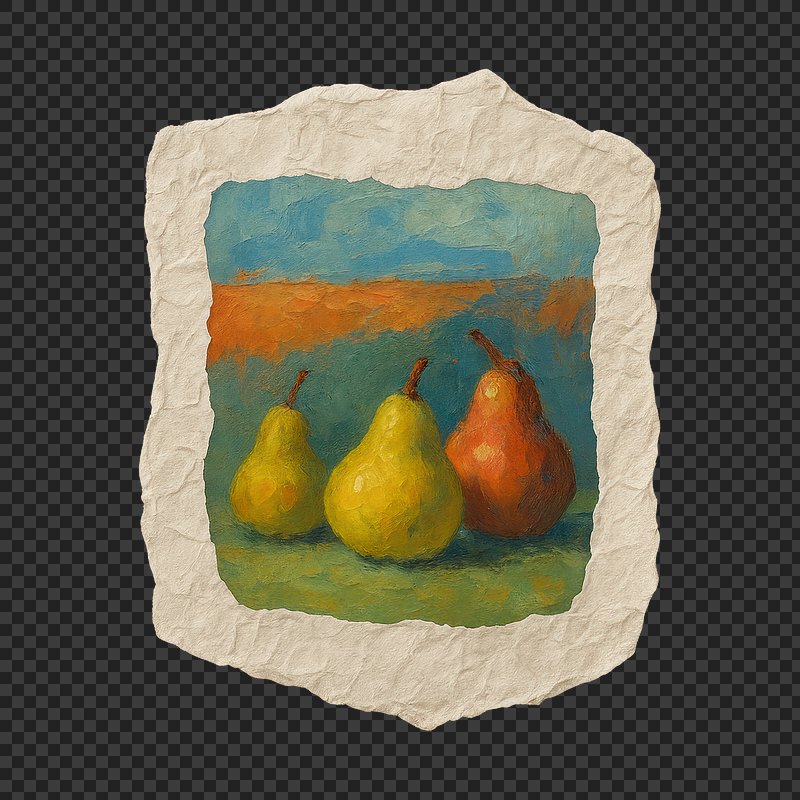 Vintage Fruit Pear Transparent Style Paper Images | Free Photos, PNG ...