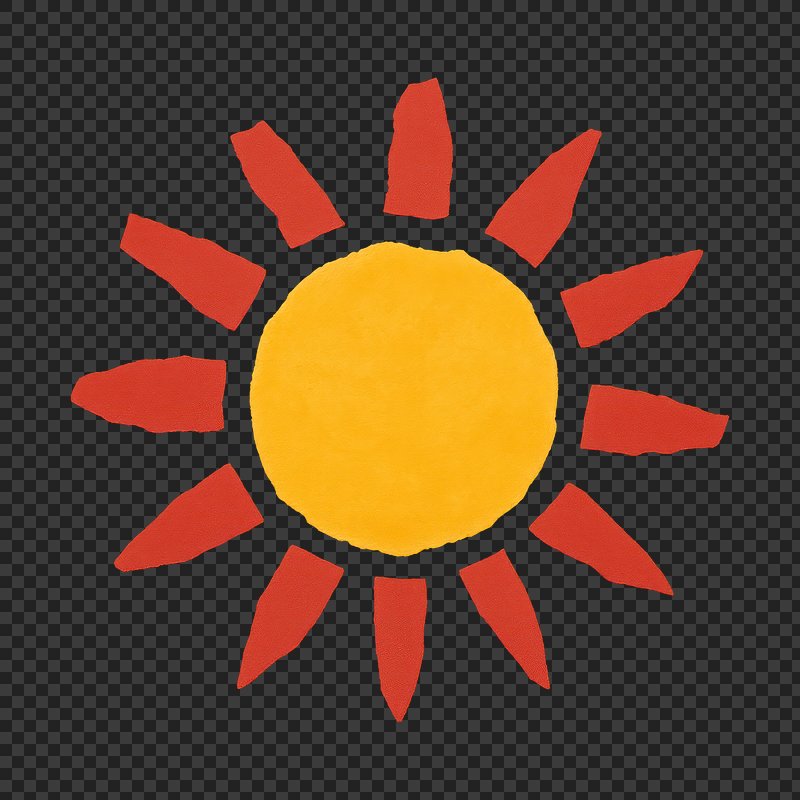 Sun Paper Craft Transparent Images | Free Photos, PNG Stickers ...
