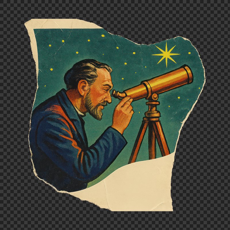 Telescope+drawing Space Images | Free Photos, PNG Stickers, Wallpapers ...