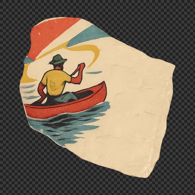Vintage Canoeing Background Images | Free Photos, PNG Stickers ...