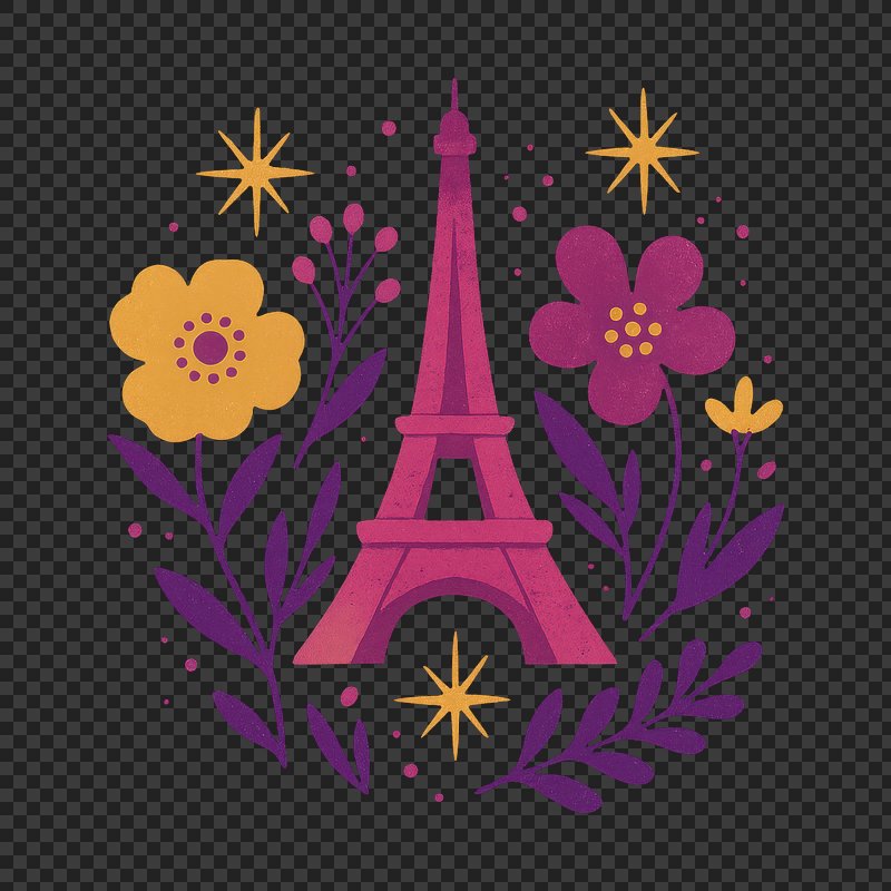 Transparent Eiffel Tower PNG Texture Images | Free Photos, PNG Stickers ...