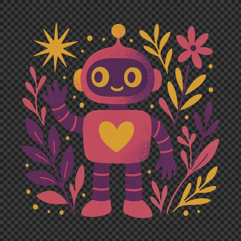 PNG Robot Cartoon Shadow Design Images | Free Photos, PNG Stickers ...