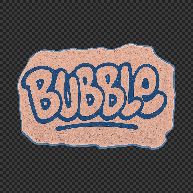 Bubble Text Color Design Images | Free Photos, PNG Stickers, Wallpapers ...