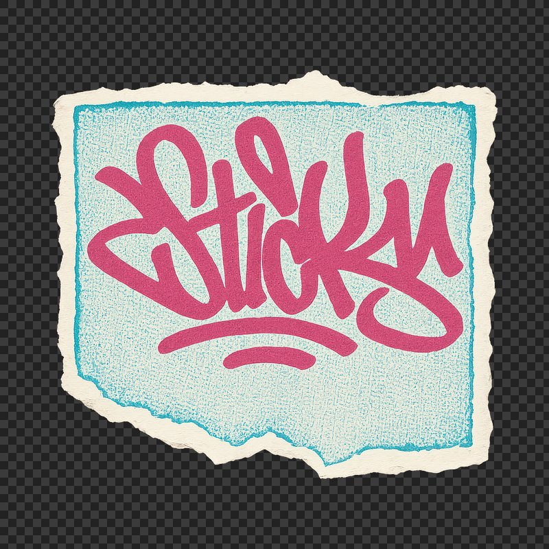 Pink Street Art PNG Paper Transparent Images | Free Photos, PNG ...