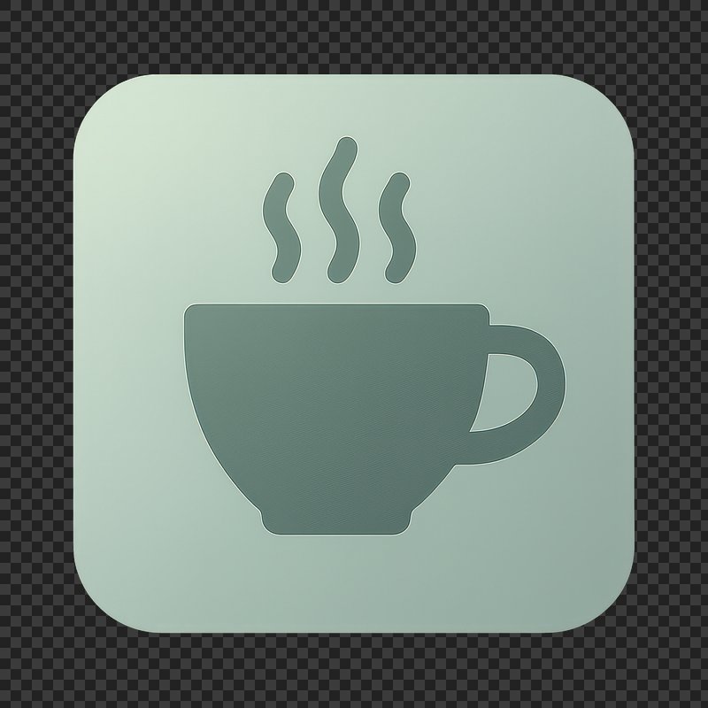 Coffee Outline PNG Design Images | Free Photos, PNG Stickers ...