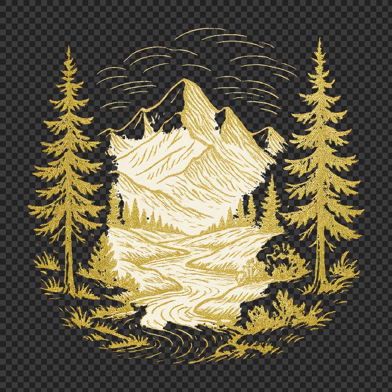 Gold Rustic Background Golden Design PNG Images | Free Photos, PNG ...