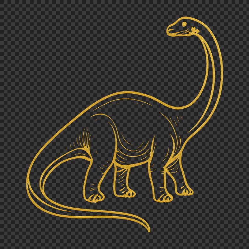 Long Dinosaur Isolated Images | Free Photos, PNG Stickers, Wallpapers ...