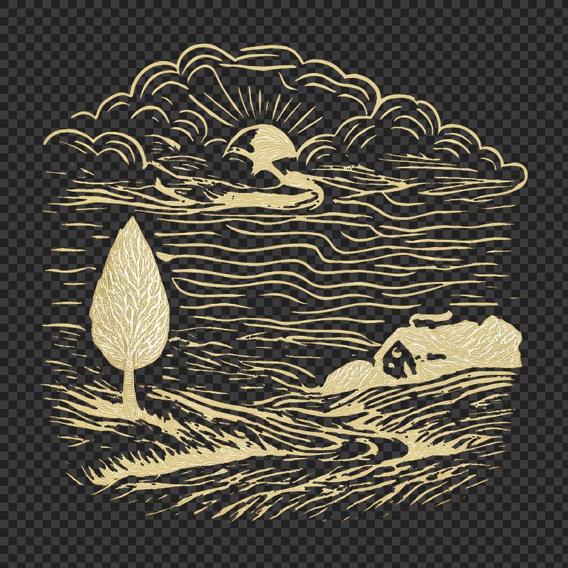 Misty Art Background Scenery Png Images | Download Free Design ...