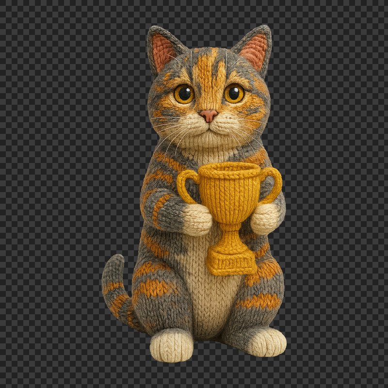 Cat Trophy Design Images | Free Photos, PNG Stickers, Wallpapers ...