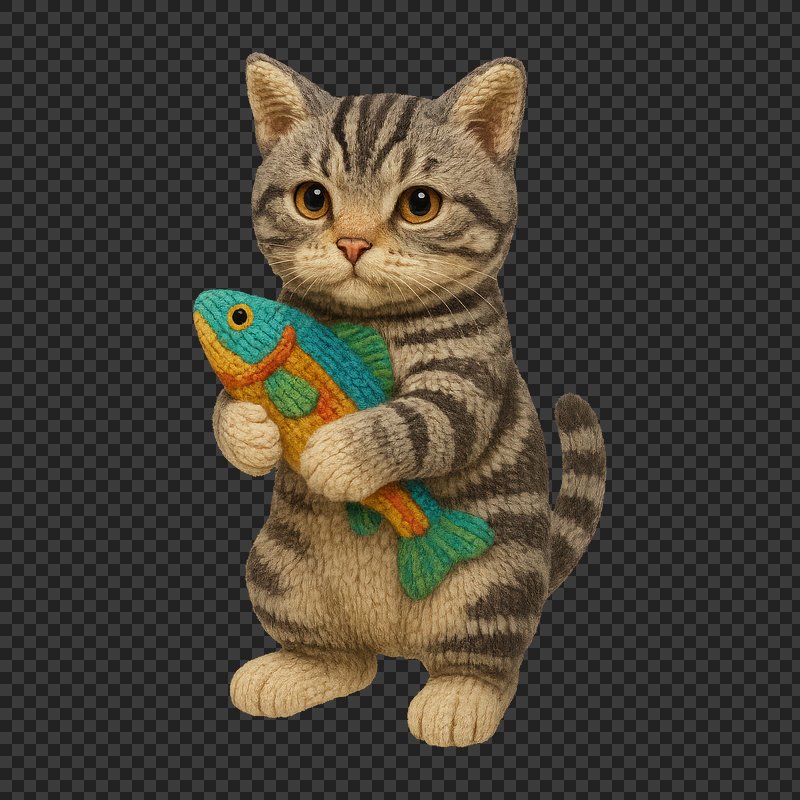 Knitted Cat PNG Images | Free Photos, PNG Stickers, Wallpapers ...