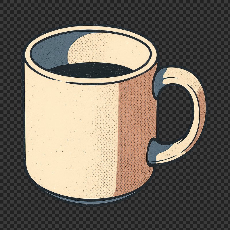 Coffee Outline PNG Isolated Images | Free Photos, PNG Stickers ...