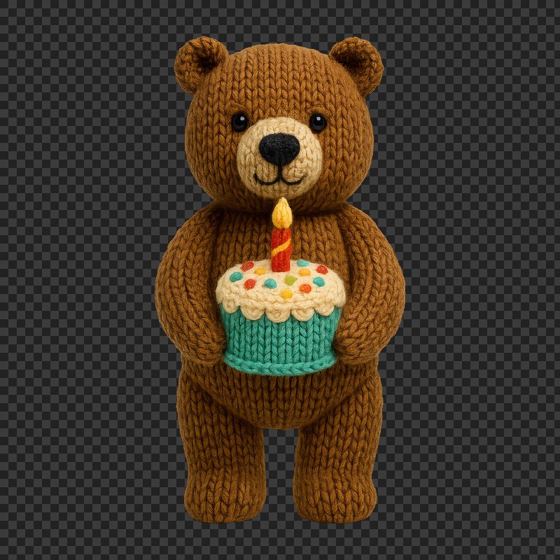 Birthday Teddy PNG Bear Images | Free Photos, PNG Stickers, Wallpapers ...