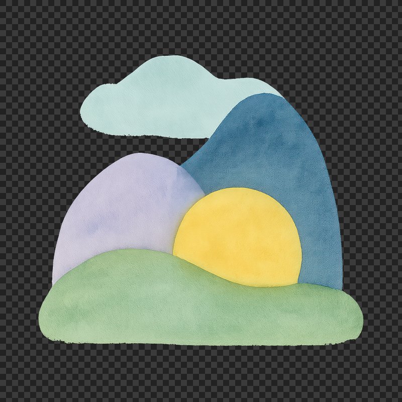 Mountain Sun Cloud Landscape Texture Images | Free Photos, PNG Stickers ...