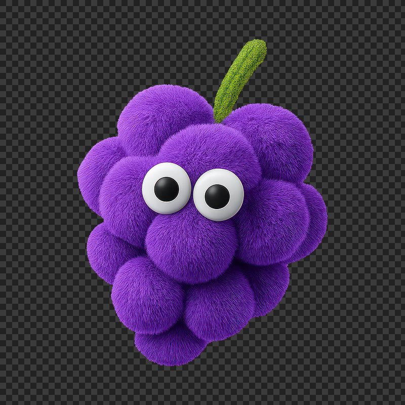 Grape+cartoon Shadow Images | Free Photos, PNG Stickers, Wallpapers ...