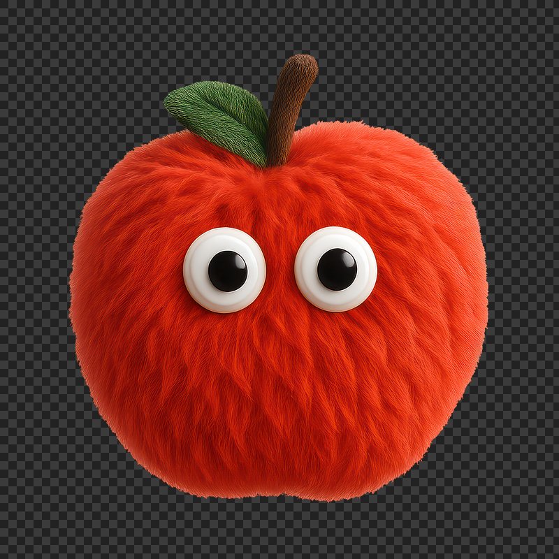 3d Apple Cartoon Transparent Images | Free Photos, PNG Stickers ...