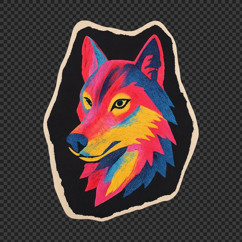 Wolf+sticker Paper Images | Free Photos, PNG Stickers, Wallpapers ...