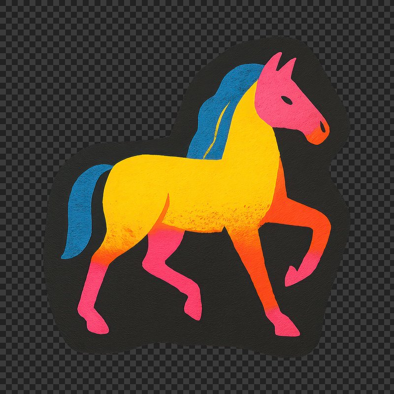 Transparent Horse Paper Images | Free Photos, PNG Stickers, Wallpapers ...