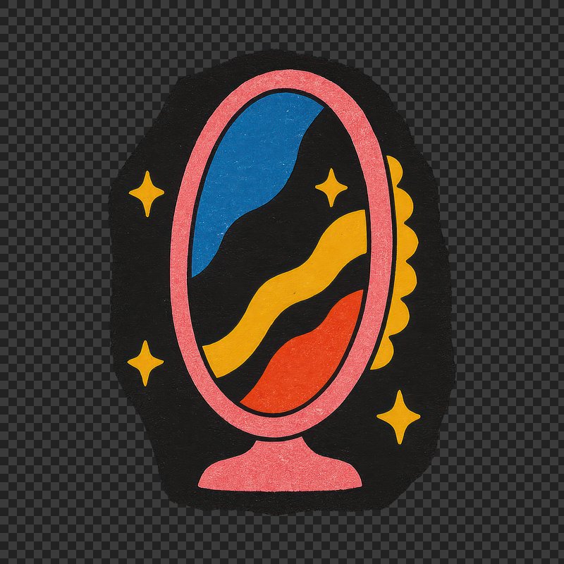 Mirror+illustration Border Images | Free Photos, PNG Stickers ...