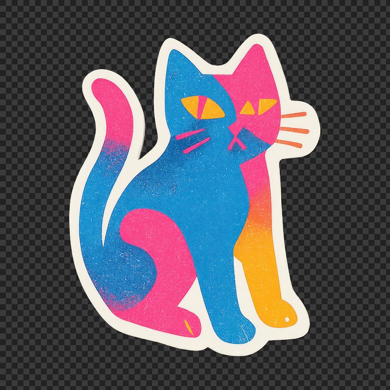 Cat Paper PNG Collage Images | Free Photos, PNG Stickers, Wallpapers ...
