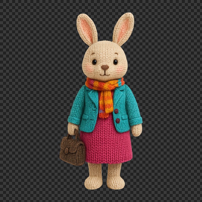Rabbit Doll Transparent Toy Images | Free Photos, PNG Stickers ...