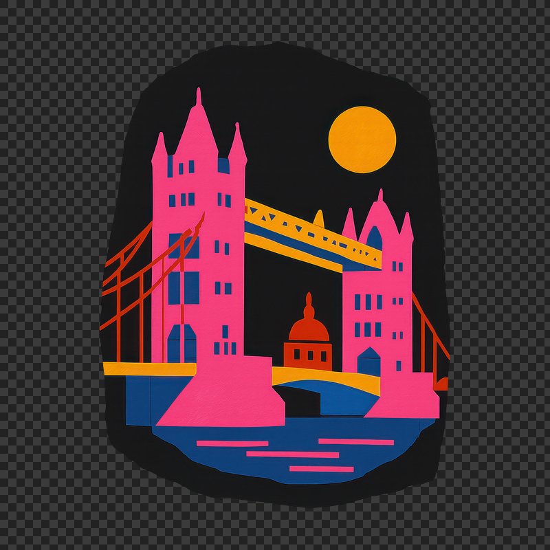 Bridge+art Style PNG Design Paper Images | Free Photos, PNG Stickers ...