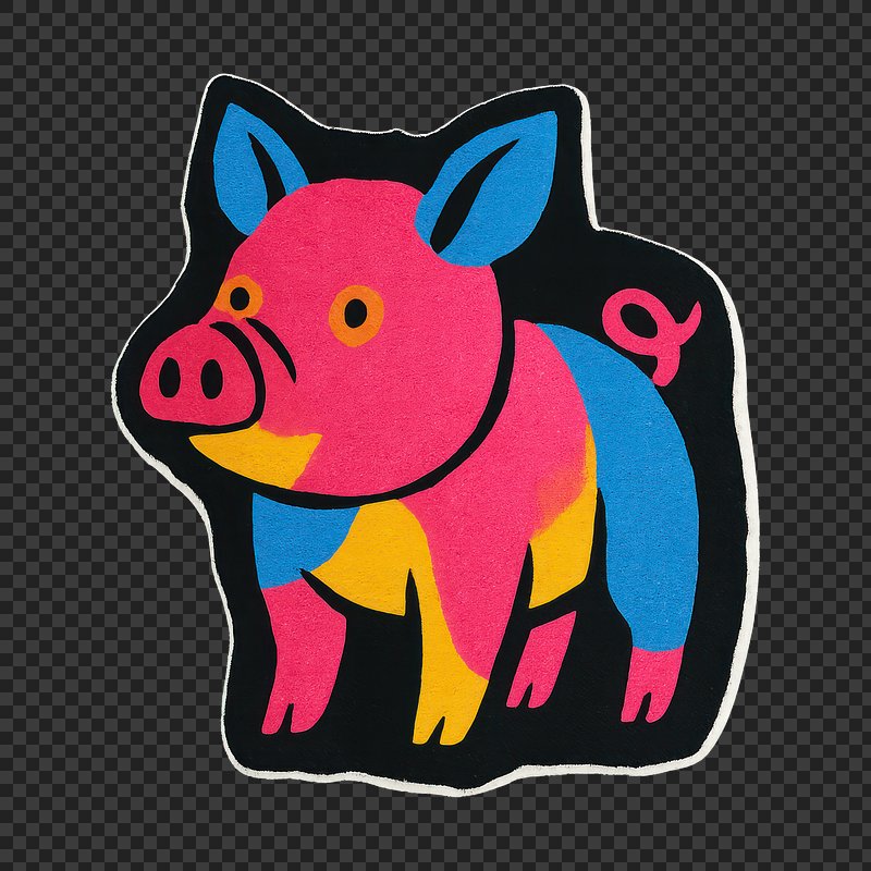 Pig+sticker Paper Images | Free Photos, PNG Stickers, Wallpapers ...