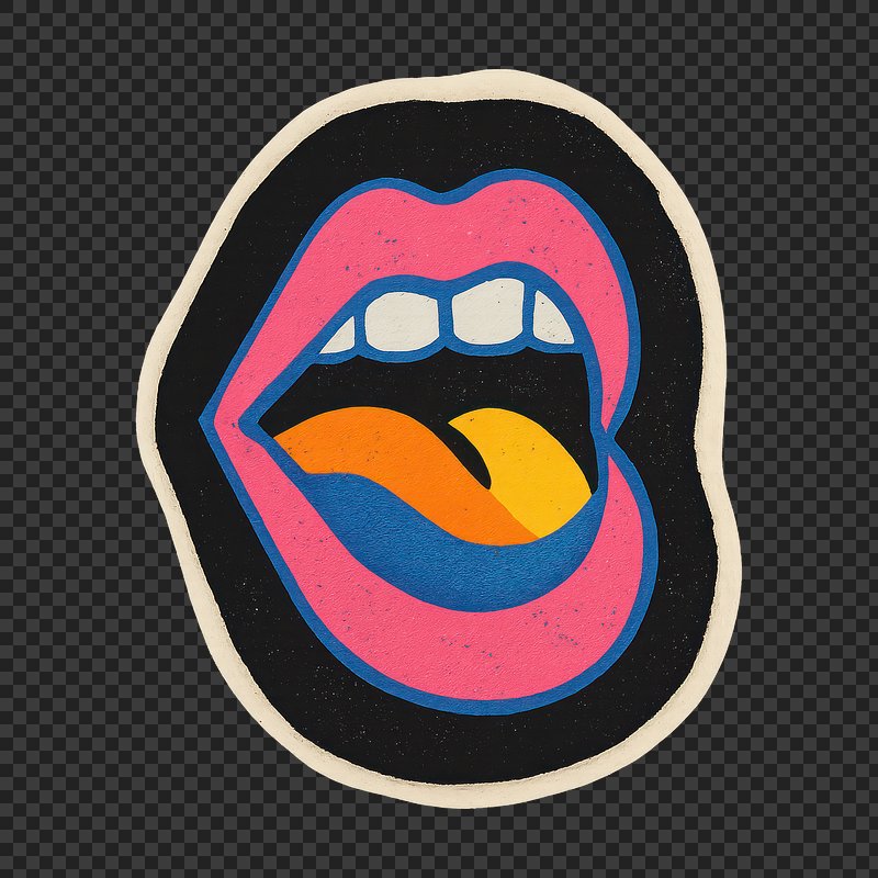 Lips Collage Paper Shadow Style Images | Free Photos, PNG Stickers ...