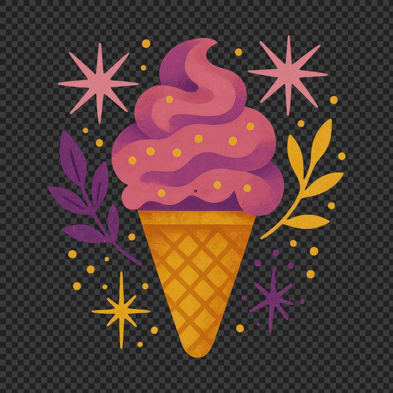 Ice+cream+star PNG Images | Free Photos, PNG Stickers, Wallpapers ...