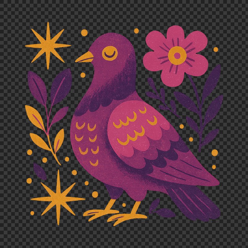 Bird Floral Yellow Shadow Images | Free Photos, PNG Stickers ...