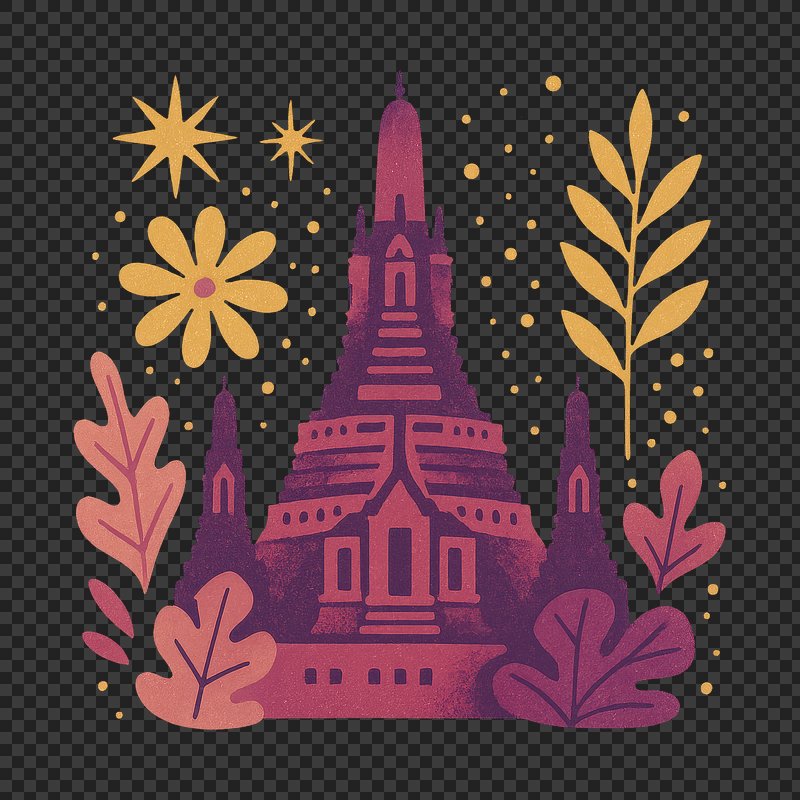 Thai Temple PNG Texture Images | Free Photos, PNG Stickers, Wallpapers ...