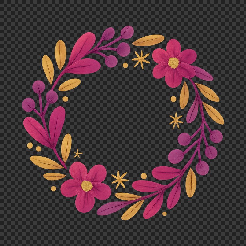 Purple+and+pink+wreath Background Design Christmas Images | Free Photos ...