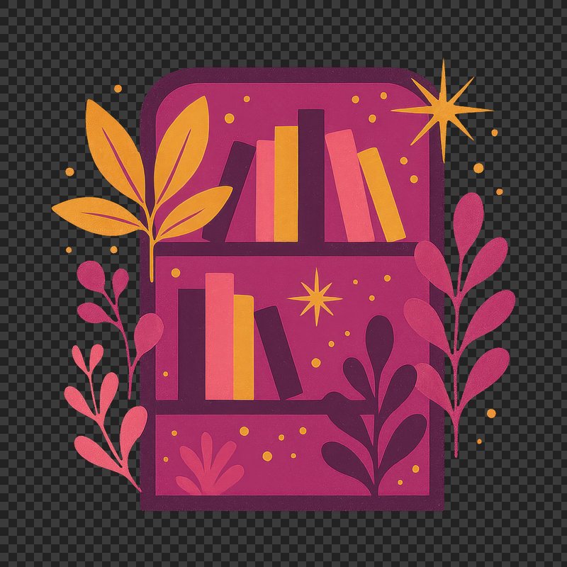 Home Library Books Illustration Images | Free Photos, PNG Stickers ...