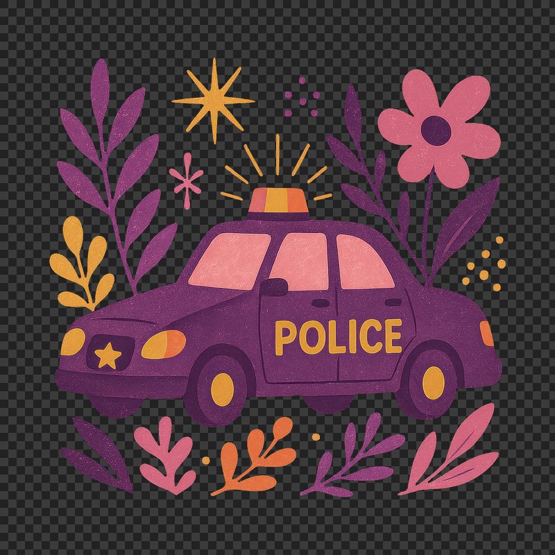 Cartoon+cop+car Background Images | Free Photos, PNG Stickers ...
