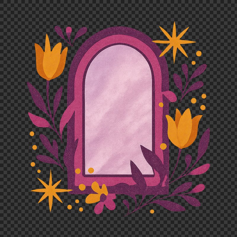 Mirror+flowers Vintage Images | Free Photos, PNG Stickers, Wallpapers ...
