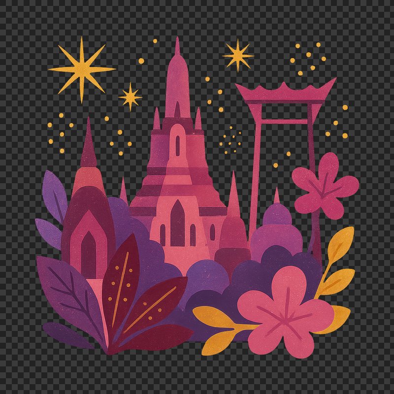 Thai Temple PNG Texture Images | Free Photos, PNG Stickers, Wallpapers ...