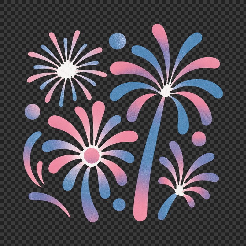 Fireworks Stickers Shadow Images | Free Photos, PNG Stickers ...