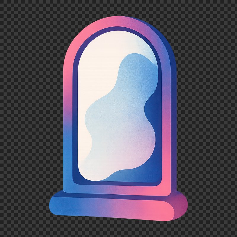 Mirror Abstract Illustration Art PNG Texture Images | Free Photos, PNG ...