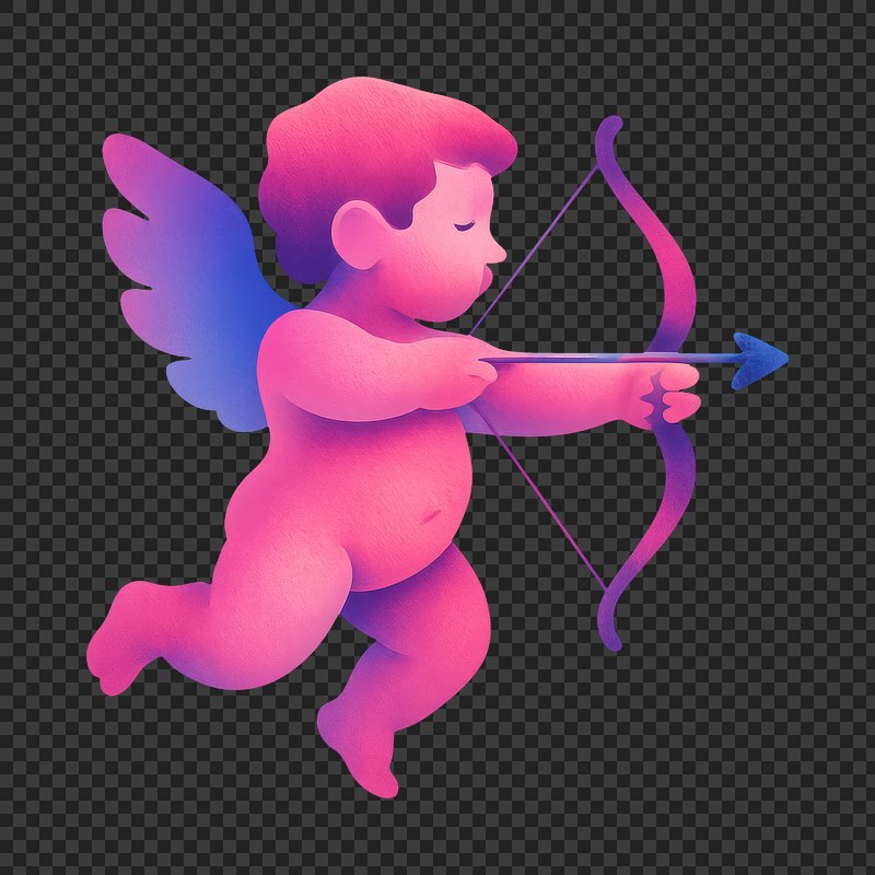 Vintage Cupid Illustration. Arrow Images | Free Photos, PNG Stickers ...