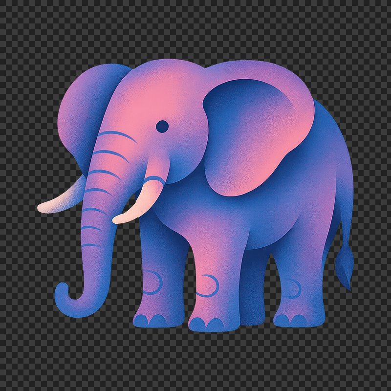 Elephant Silhouette Shadow Art Png Images | Download Free Design ...