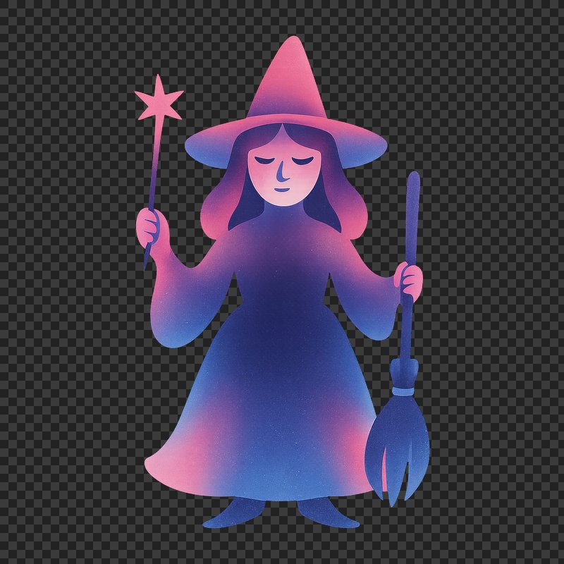 Witch Drawing Transparent Images | Free Photos, PNG Stickers ...