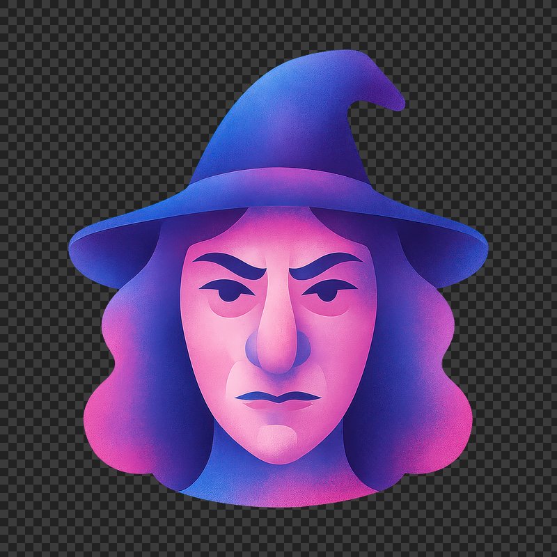 Witch Vintage Illustration Png Images | Download Free Design Resources ...