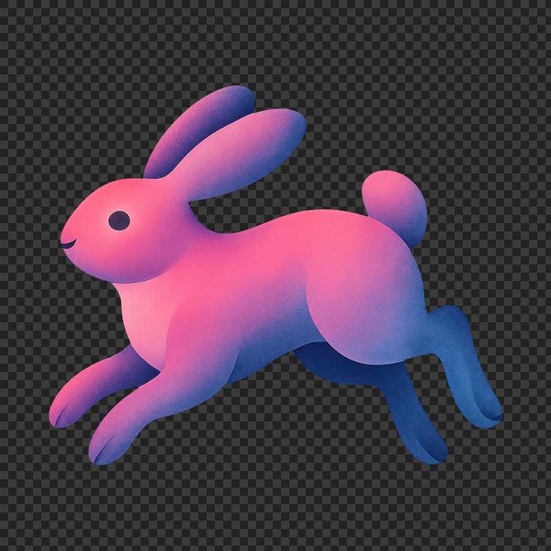 Bunny Outline PNG Images | Free Photos, PNG Stickers, Wallpapers ...