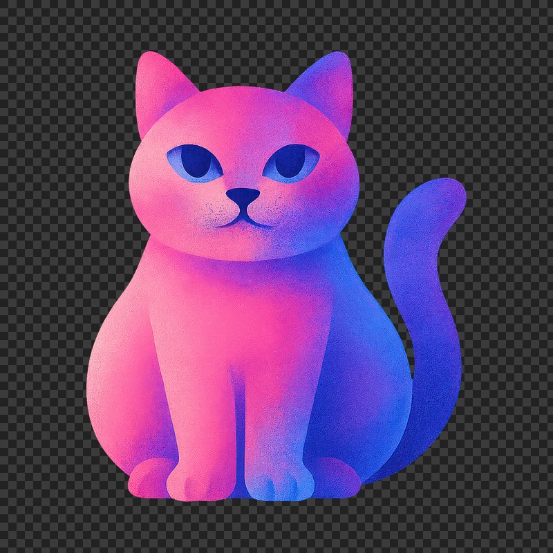 Pink+cats PNG Images | Free Photos, PNG Stickers, Wallpapers ...