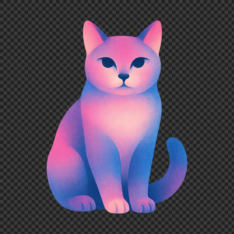 Realistic Cat Sticker Images | Free Photos, PNG Stickers, Wallpapers ...